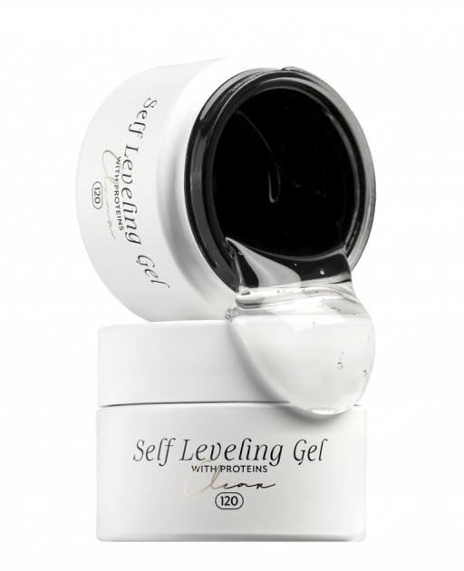 SELF LEVELING GEL WITH PROTEINS 120 CLEAR - 15 ml | Saffi Beauty: Negle ...